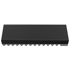 1 one enjoy M.2 Heatsink Cooler, NVMe M.2 2280 SSD Double-Sided Heat Sinks with Silicone Thermal Pad for PC/PS5 (Grey)