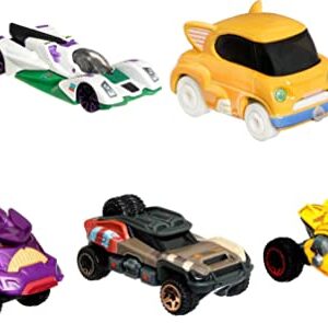 Hot Wheels Lightyear Hot Wheels 5-Pack of 1:64 Scale Die-Cast Starships from the Lightyear movie, Toy for Collectors & Kids 3 Years Old & Up