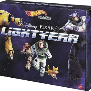 Hot Wheels Lightyear Hot Wheels 5-Pack of 1:64 Scale Die-Cast Starships from the Lightyear movie, Toy for Collectors & Kids 3 Years Old & Up