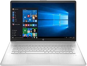 hp premium 17 laptop, 17.3" hd+ 6-core touchscreen, amd ryzen 5 5500u radeon graphics, 16gb ram, 512gb ssd+1tb hdd, wifi, hdmi, fingerprint reader, webcam, windows 10 home,w/ 9h hdmi cable