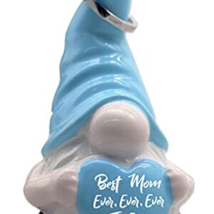 Mom Birthday Gifts- Best Mom Ever Gift- Mothers Day Gift- Best Mom Ever Ever Ever The End, Gnome Ring Holder Gift for Mom,MY-ALVVAYS -GRH012