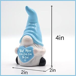 Mom Birthday Gifts- Best Mom Ever Gift- Mothers Day Gift- Best Mom Ever Ever Ever The End, Gnome Ring Holder Gift for Mom,MY-ALVVAYS -GRH012