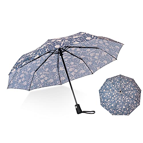 LFLFWY Travel Umbrella – Compact Windproof Umbrella Automatic Open and Close, Lightweight Portable Folding Umbrella, Best Gift Choice