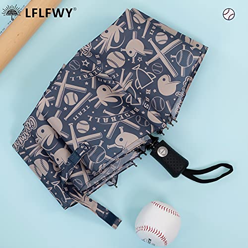 LFLFWY Travel Umbrella – Compact Windproof Umbrella Automatic Open and Close, Lightweight Portable Folding Umbrella, Best Gift Choice