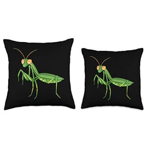 Praying Mantis Bug & Insect Outfit Praying Mantis Bug & Insect Throw Pillow, 16x16, Multicolor