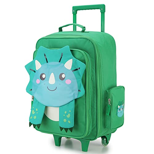 Kids Luggage,Large 18 Inch Carry on Suitcase with Wheels for Travel,19.8L Rolling Luggage for Toddler Boys and Girls VONXURY