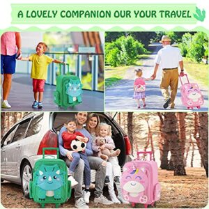 Kids Luggage,Large 18 Inch Carry on Suitcase with Wheels for Travel,19.8L Rolling Luggage for Toddler Boys and Girls VONXURY