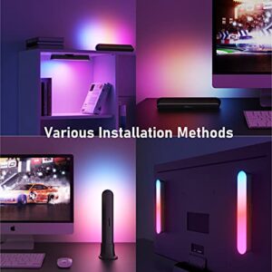 ZUUKOO LIGHT Smart LED Light Bar, RGB Smart LED Lamp with 19 Dynamic Modes and Music Sync Modes, TV LED Backlight, Mood Lighting, Ambient Lighting for Gaming, Movies, PC, TV, Room Decoration