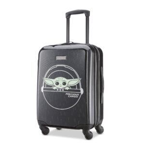 american tourister hardside luggage with spinner wheels, star wars the child, carry-on 21-inch