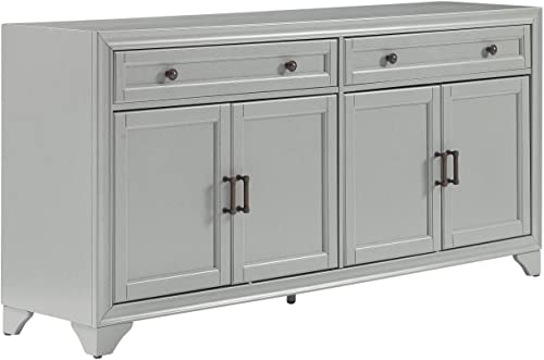 Crosley Furniture Tara Sideboard, Distressed Gray