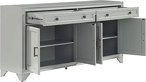 Crosley Furniture Tara Sideboard, Distressed Gray