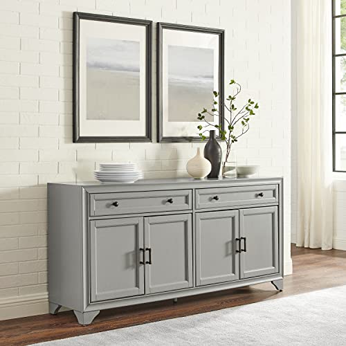 Crosley Furniture Tara Sideboard, Distressed Gray