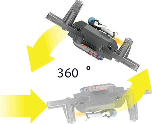 Hot Wheels Rc Space Ranger Jetpack & Buzz Lightyear Figure, Remote-Control Flying Ship From Disney and Pixar Movie Lightyear