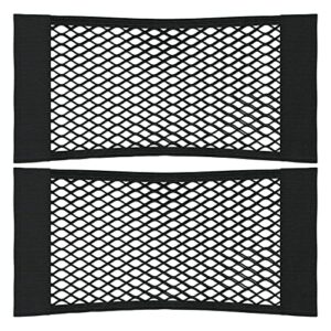 natikon cooler storage net bag high capacity nylon mesh storage net cooler organizer for coolers - 2 pack (large)