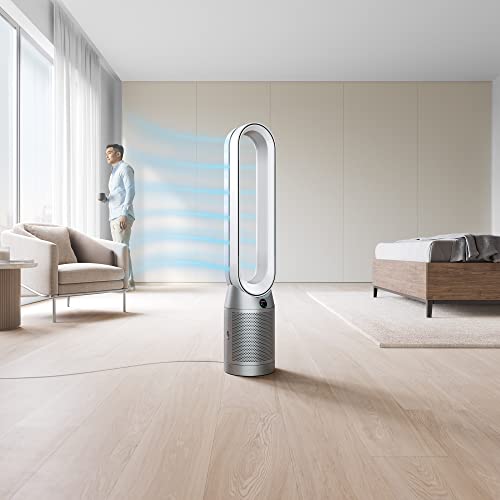 Dyson Purifier Cool™ TP07 Smart Air Purifier and Fan - White/Silver