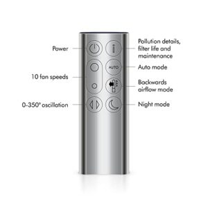 Dyson Purifier Cool™ TP07 Smart Air Purifier and Fan - White/Silver