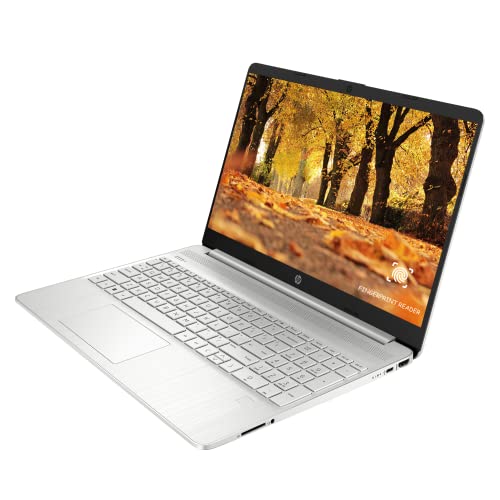 HP 15.6" Full HD Touchscreen Laptop, Intel Core i7-1165G7 Processor, 20GB RAM, 1TB SSD, Webcam, SD Card Reader, HDMI, FP Reader, Backlit Keyboard, Bluetooth, Wi-Fi, Windows 11 Home, Natural Silver