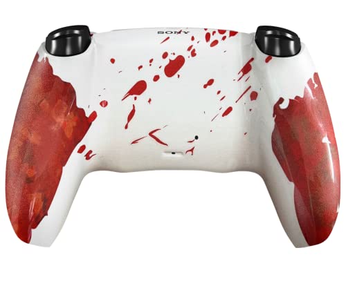 Custom Wireless UN-MODDED PRO Controller compatible with PS5 Exclusive Unique Design (Bloody Hands)