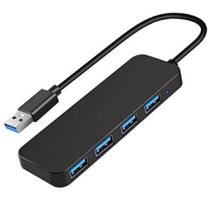 usb 3.0 hub, vienon 4-port usb hub usb splitter usb expander for laptop, xbox, flash drive, hdd, console, printer, camera,keyborad, mouse