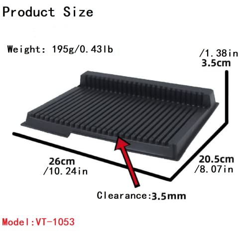 volunt Plastic Parts Shelf,Model Shelf,Placing Rack,Plastic Tool Drawer Storage Container Storage Box, Suitable for Gundam DIY Model Making Accessories of Model Action Figures… (VT-1052)