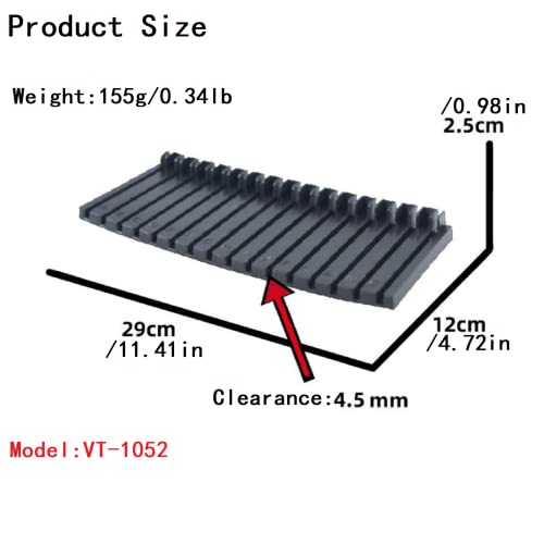 volunt Plastic Parts Shelf,Model Shelf,Placing Rack,Plastic Tool Drawer Storage Container Storage Box, Suitable for Gundam DIY Model Making Accessories of Model Action Figures… (VT-1052)