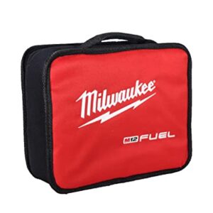 Milwaukee 2486-22 M12 FUEL 12V Straight DieGrinder Kit with (2) 2.0Ah Battery, Charger & Tool Bag