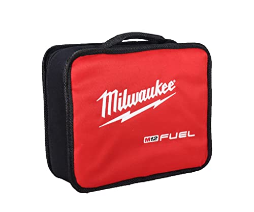 Milwaukee 2486-22 M12 FUEL 12V Straight DieGrinder Kit with (2) 2.0Ah Battery, Charger & Tool Bag