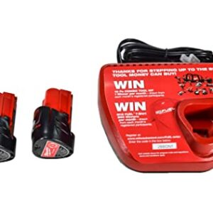 Milwaukee 2486-22 M12 FUEL 12V Straight DieGrinder Kit with (2) 2.0Ah Battery, Charger & Tool Bag