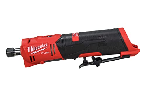 Milwaukee 2486-22 M12 FUEL 12V Straight DieGrinder Kit with (2) 2.0Ah Battery, Charger & Tool Bag