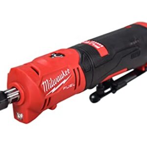 Milwaukee 2486-22 M12 FUEL 12V Straight DieGrinder Kit with (2) 2.0Ah Battery, Charger & Tool Bag