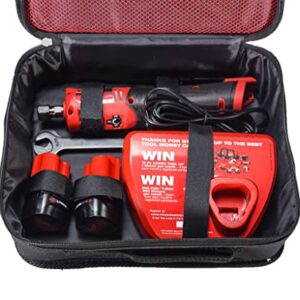 Milwaukee 2486-22 M12 FUEL 12V Straight DieGrinder Kit with (2) 2.0Ah Battery, Charger & Tool Bag