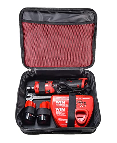 Milwaukee 2486-22 M12 FUEL 12V Straight DieGrinder Kit with (2) 2.0Ah Battery, Charger & Tool Bag