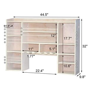 Power Tool Organizer Storage Rack, Drill holder Wall Mount, Cordless Drill Charging Station, Garage Organization, large 44.5”x32”