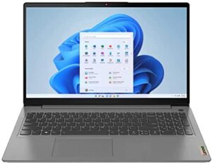 new lenovo ideapad 3i 15.6" fhd (1920x1080) laptop, intel pentium gold 7505, 4gb ddr4 ram,128gb nvme m.2 ssd, fingerprint reader, hdmi, bluetooth 5.0, webcam,windows 11