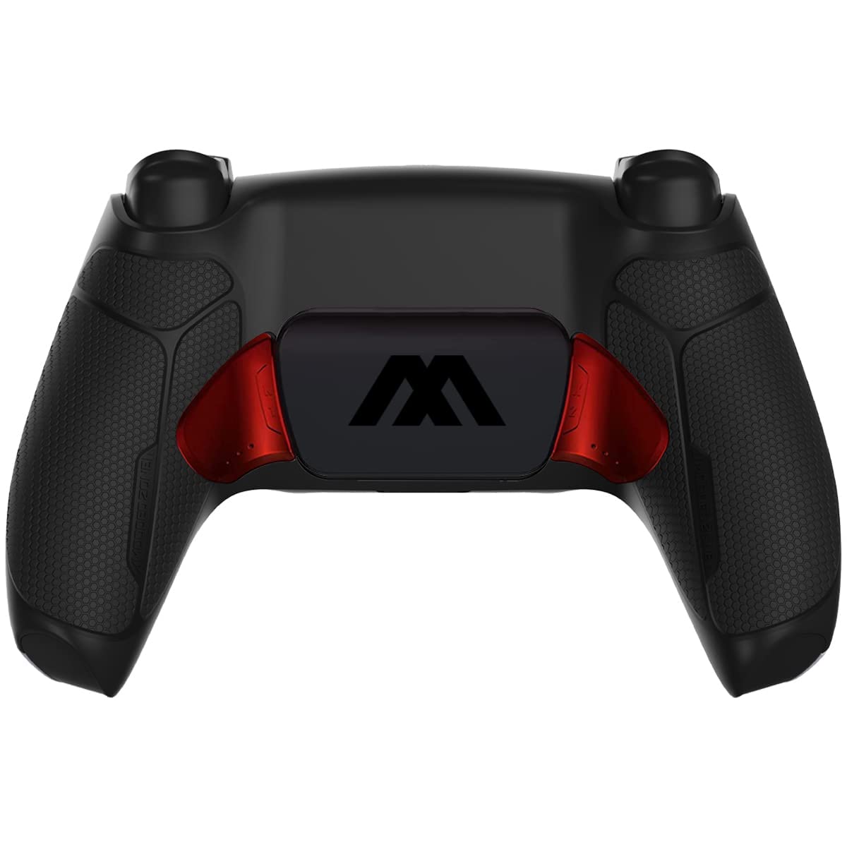 MODDEDZONE Smart Extreme Modded Controller + Anti Recoil 2 Remap Buttons & Interchangeable Thumbsticks & Hair Triggers, Tactical Buttons Compatible with PS5 Custom Controller PC (Red Extreme)