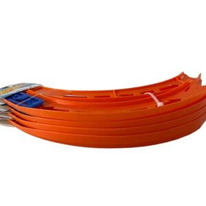 Hot Wheels Curve Tracks Expansion Packs ~ Includes 8 Curved Track Pieces & 4 Connectors ~ 10" Long