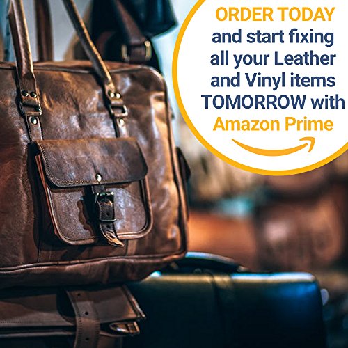 Leather and Vinyl Repair Kit. Repairs and Touch Ups [Restore Scratches, Stains and Cracks] to Any Colored Couches, Car Seats, Shoes, Handbags Or Dashboards. Easily Match Colors with 5 Leather Shades