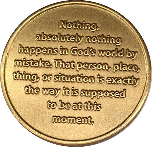 Acceptance is The Answer Beach Sunrise Bronze AA Medallion Chip Page 449 417