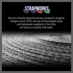 Strapworks BioThane Gold Series Coated Reflective Webbing - Waterproof Heavy Duty Strap - 1 Inch x 5 Yards, Hot Yellow