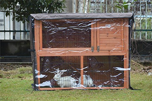 BUNNY BUSINESS Universal Double Hutch Cover, 48-Inch