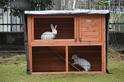 BUNNY BUSINESS Universal Double Hutch Cover, 48-Inch