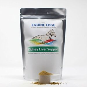 t.h.e. equine edge kidney liver support - natural horse supplement, 30 servings