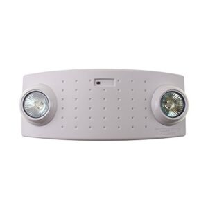 philips chloride va6 emergency lighting, bugeye, 2 light mr16, battery, white