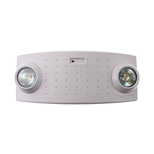 PHILIPS Chloride VA6 Emergency Lighting, Bugeye, 2 Light MR16, Battery, White