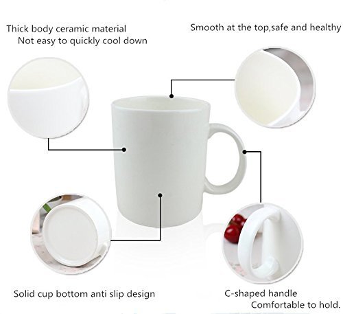 Funny Poop Coffee Mug - Bristol Stool Chart Coffee Mug Ceramic Material Mugs Tea Cup White 11oz