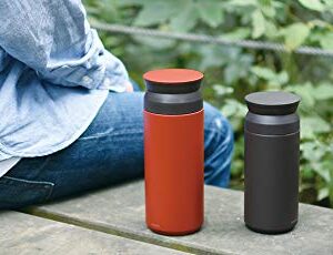 Kinto Travel Tumbler - Insulated Bottle (White, Small)