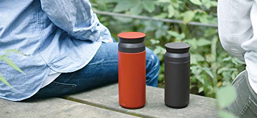 Kinto Travel Tumbler - Insulated Bottle (White, Small)