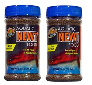 (2 pack) zoo med aquatic newt food, 2-ounce