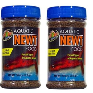 (2 Pack) Zoo Med Aquatic Newt Food, 2-Ounce