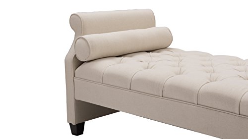 Jennifer Taylor Home Eliza Sofa Bed, Sky Neutral, Twin